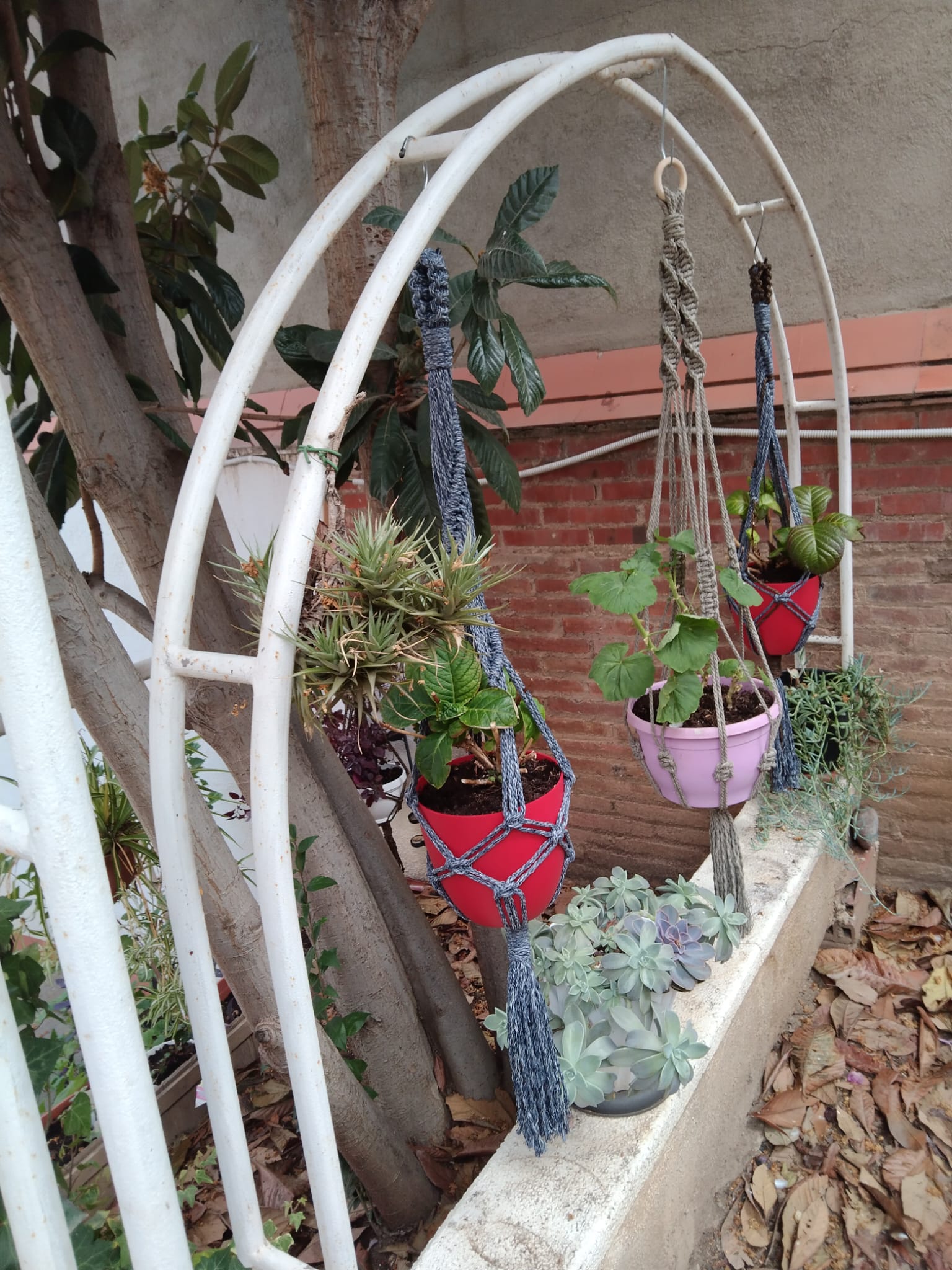 Porta macetas para exterior - Decora con Lucy